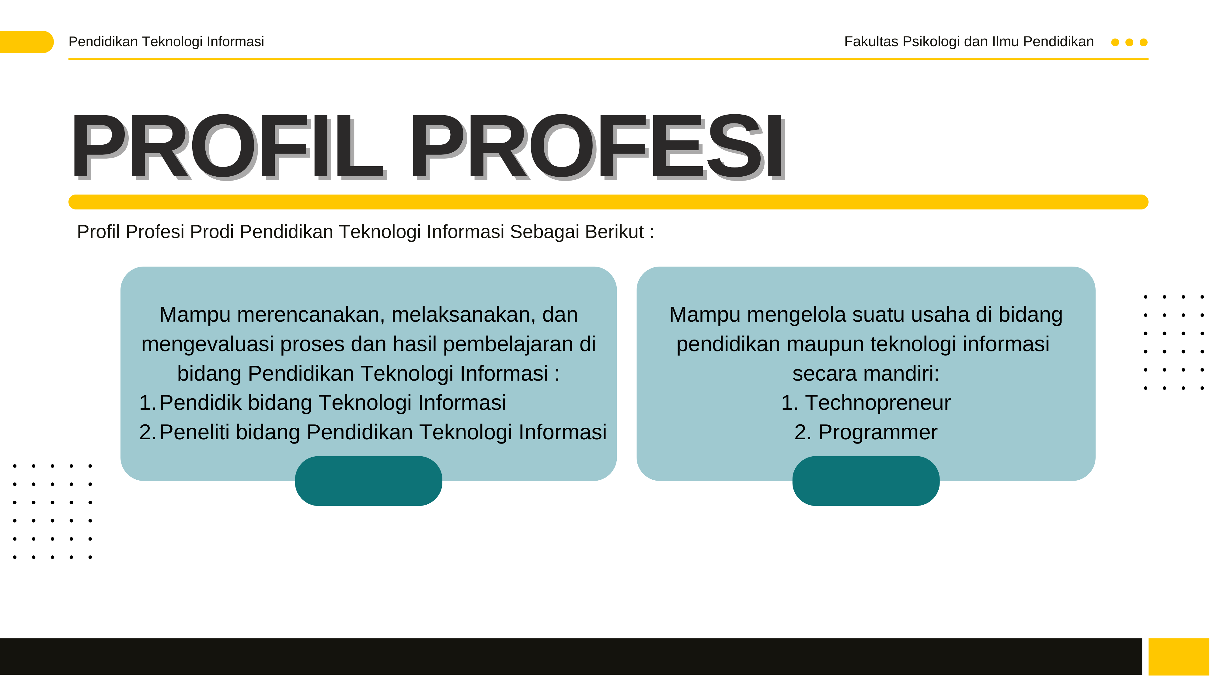 profil lulusan – Pendidikan Dasar (S2)